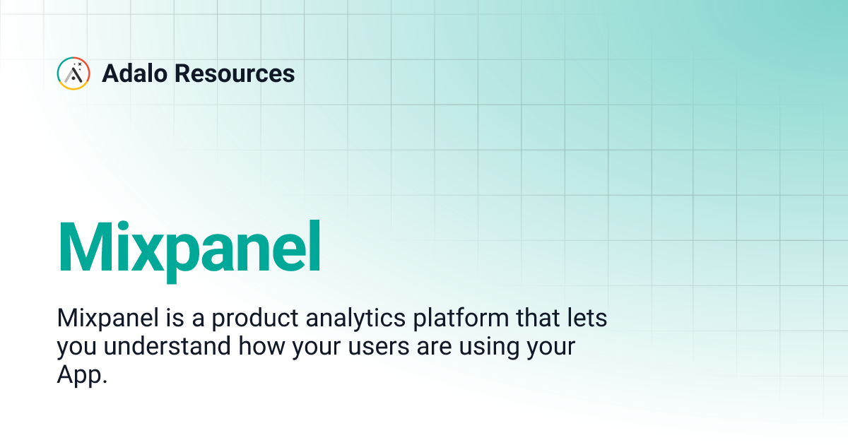 Mixpanel | Adalo Resources