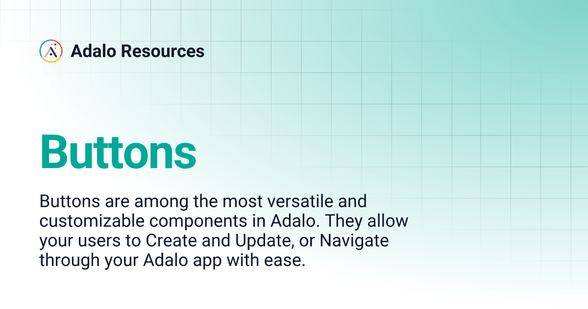 Buttons | Adalo Resources